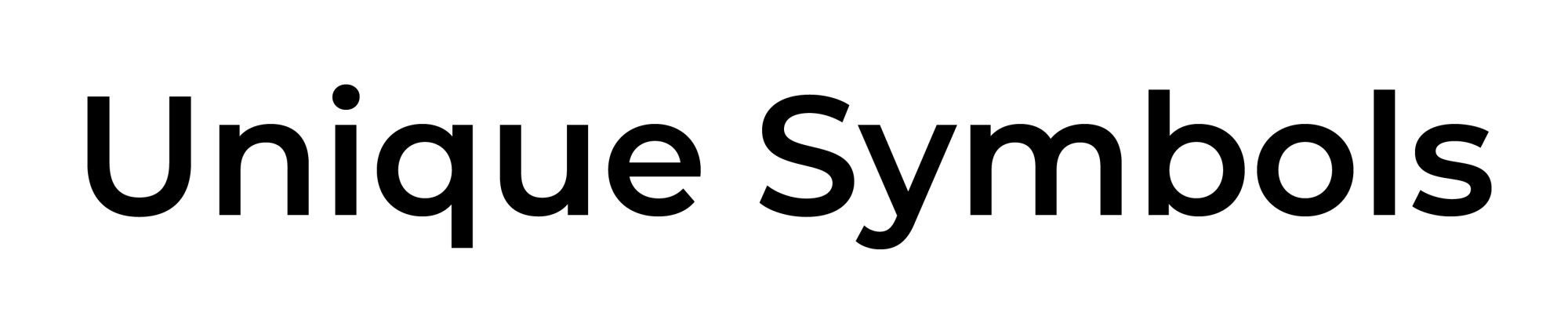 Unique Symbols - unikalios, minimalistės ir gamtai draugiškos dovanos!